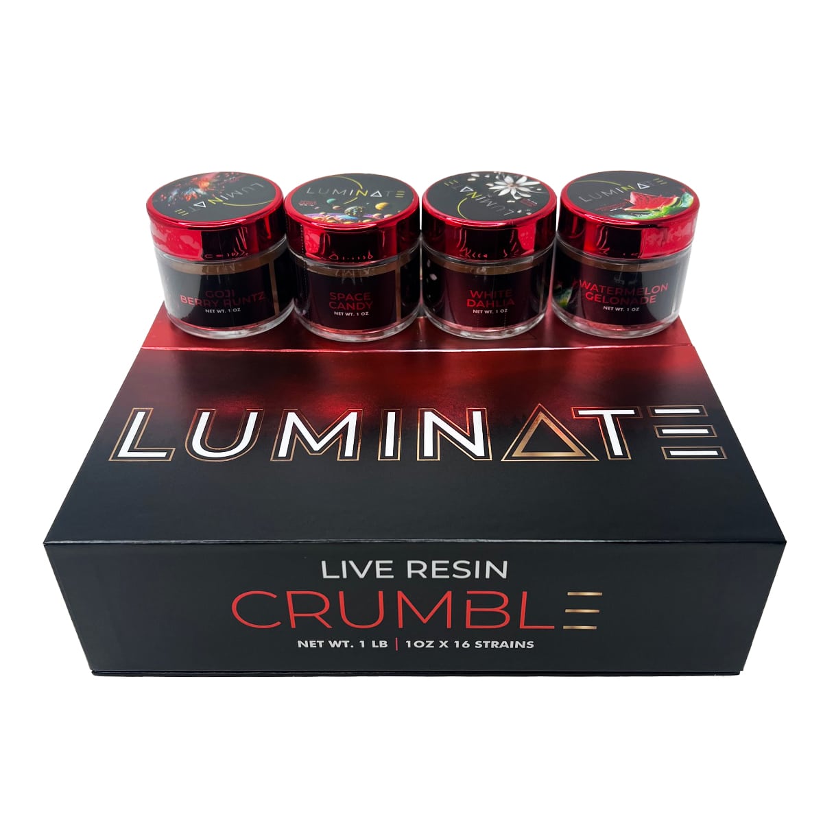 Luminate Live Resin Crumble | 28g - - Hush Herb